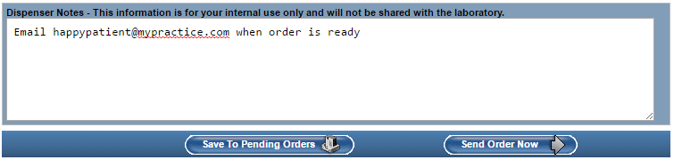 Why You'll Love VisionWeb's Optical Ordering Dispenser Notes Feature